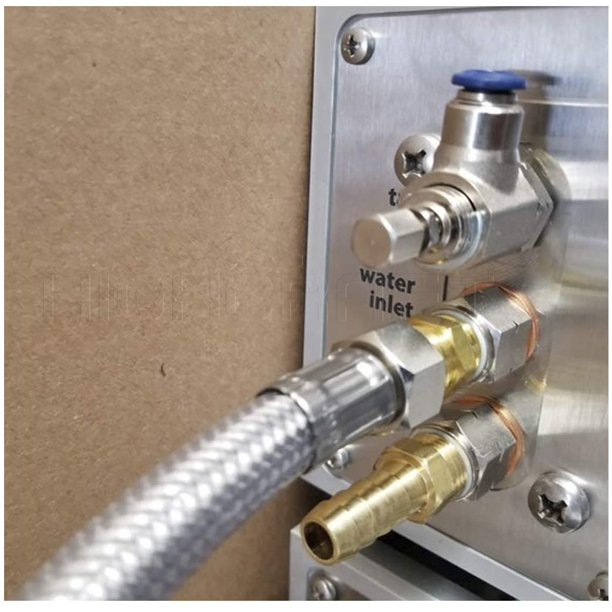 Everflow 12 in. Stainless Steel Braided Water Supply Line (27112-NL ...